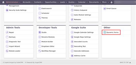 User Guide Suitecrm 8x Dynamic Forms Smart Forms
