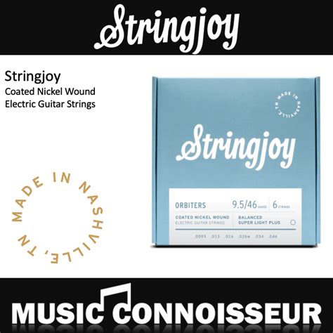 Stringjoy Orbiters Coated Electric Strings 9546 Music Connoisseur