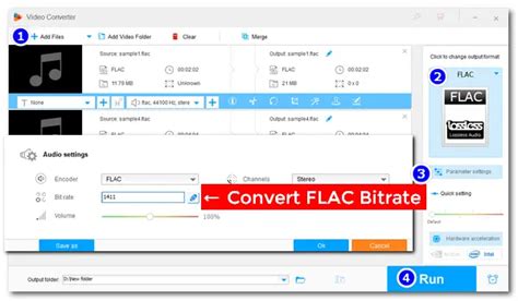 How To Convert Bit Rate Of High Quality FLAC Files In Bulk