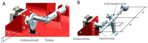 A Horizontal Stepper Motor And B Vertical Stepper Motor See Main Download Scientific