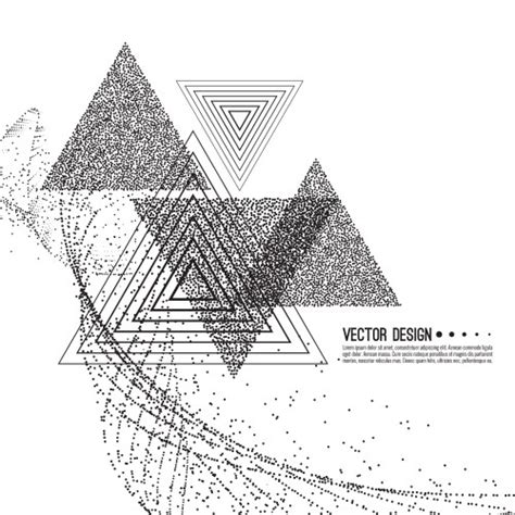 Shape Of Square Rectangle Abstract Geometric Vector Image