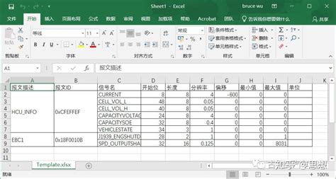 Excel与dbc文件的互相转换 知乎