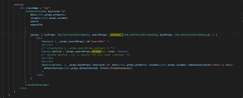 Erase Button To My Custom Search Bar · Issue 1253 · React Bootstrap Tablereact Bootstrap