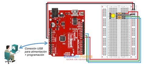 2226 Práctica De Laboratorio Led Rgb Con Redboard Y El Ide De Arduino