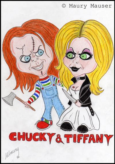 Chucky And Tiffany By Mauserart On Deviantart