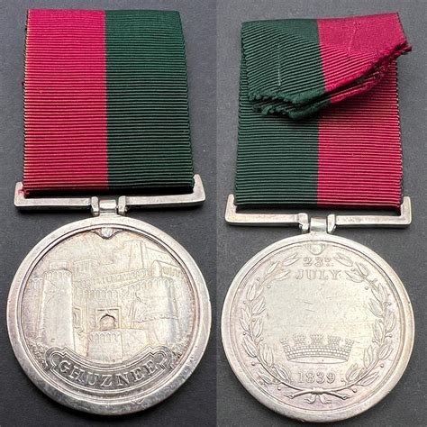 Ghuznee Medal 1839 Liverpool Medals