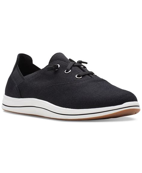 Clarks Womens Cloudsteppers Breeze Ave Ii Lace Up Sneakers Macys