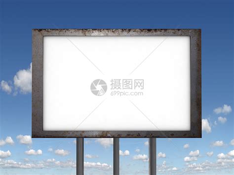 用于添加文本或图像的空白布告栏蓝色控制板风俗横幅广告牌营销旗帜公司商业海报高清图片下载 正版图片 摄图网