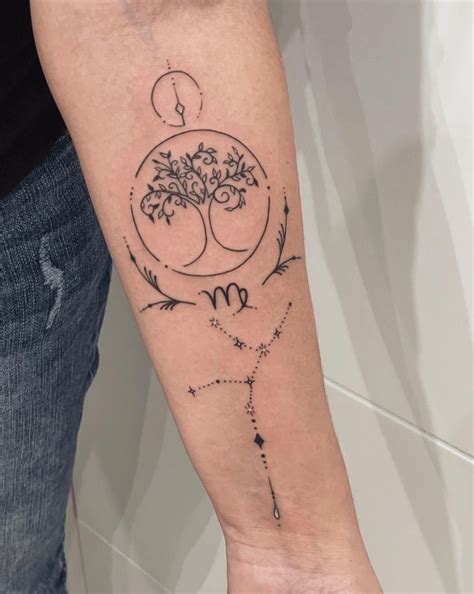 Best Virgo Tattoo Designs