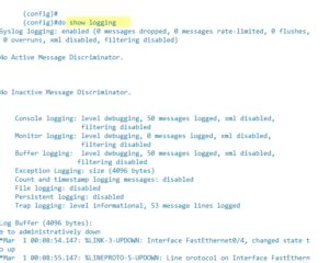 Use Of Syslog Features Including Facilities And Levels Cyber Security Networking Technology
