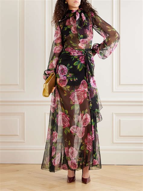 Silk Chiffon Dress Floral Dresses Images 2025