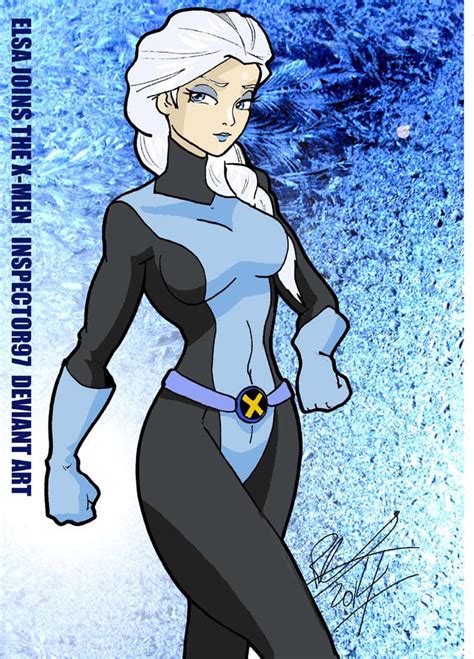 Elsa Joins The X Men By Inspector97 On Deviantart