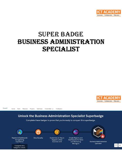 Superbadge Business Administration Specialist Pdf Mobile App Application Software