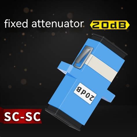 sc fixed attenuator 2db 5db 7db 10db 15db 20db ad701 dynamic ee zone