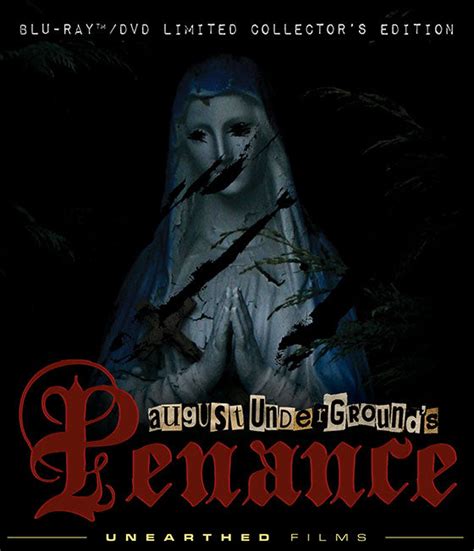 Signed August Undergrounds Penance Unearthed Films Release Toetag