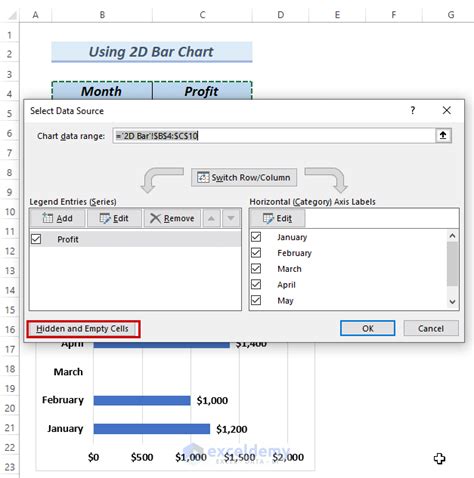 Excel Chart Ignore Blank At Vanlucianoblog Blog