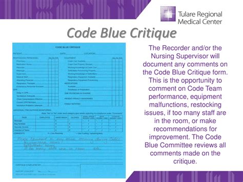 Ppt Code Bluerapid Response Documentation Module Powerpoint