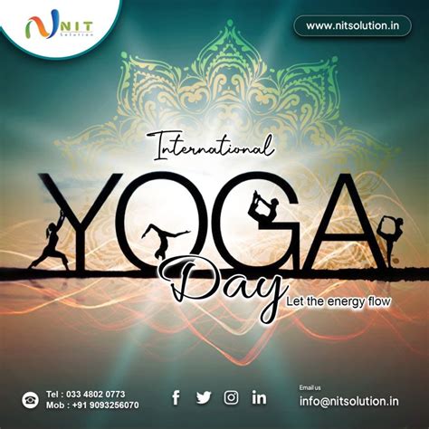 nit solution pvt ltd on linkedin internationalyogaday wellnessatwork