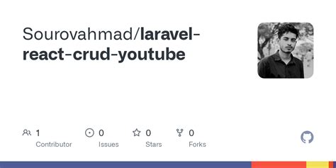 Github Sourovahmadlaravel React Crud Youtube