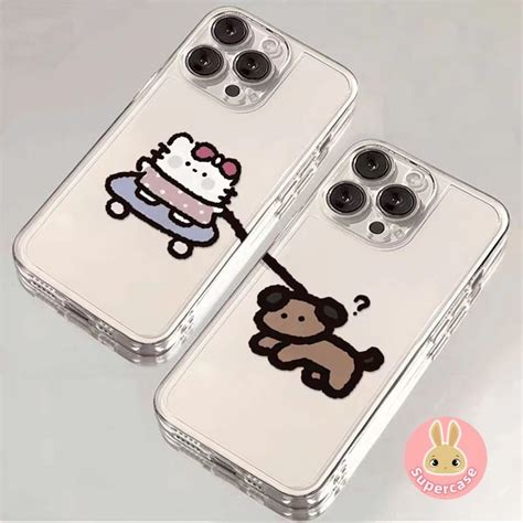 Ốp Điện Thoại Cặp Đôi Hello Kitty Cho Vivo Iqoo Z9 Turbo Z9x Z8 Z8x