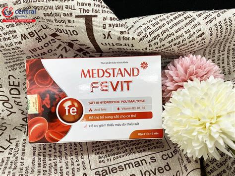 [chÍnh HÃng] Thuốc Medstand Fevit Giúp Bổ Sung Sắt Và Acid Folic