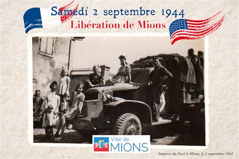 Commémoration De La Libération De Mions Ville De Mions