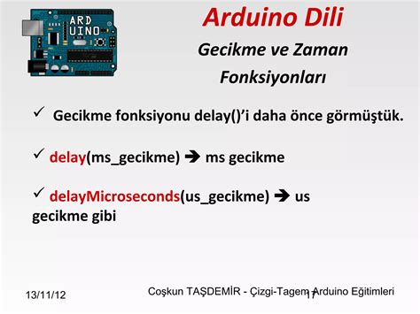 arduino eğitimleri 4 arduino programlama dili 2 ppt
