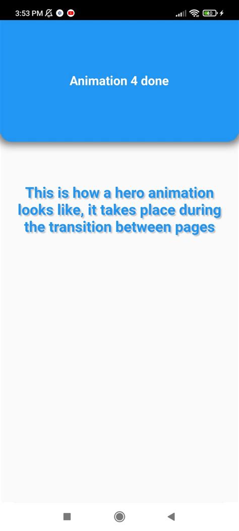 Hero Animations In Flutter App With Example Beautiful Flutter