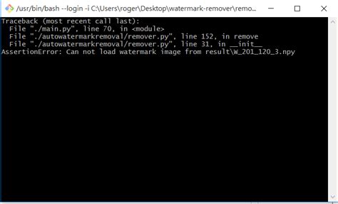 Seems The Remove Is Broken · Issue 13 · Whitelokwatermark Remover · Github