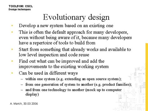 Tool 5100 Cscl Design Techniques Design Techniques Anders