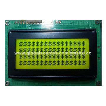 Buy Wholesale China 16 Characters X 4 Lines Dot Matrix Lcd Module Yellow Green Backlight