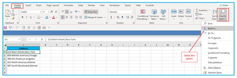 how to insert line break add carriage return in excel
