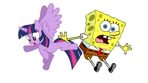 Spongebob Squarepants And Twilight Sparkle Png 33 By Thxfan2022 On