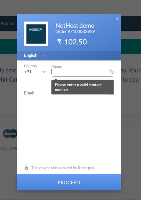 Razorpay Payment Module Marketplace WISECP