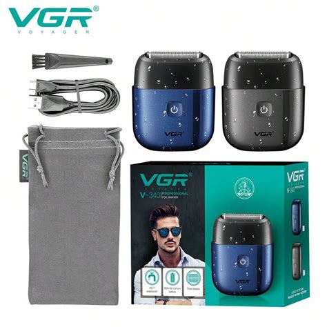 Vgr Vgr Shaver Electric Waterproof Portable Mini Razor Metal