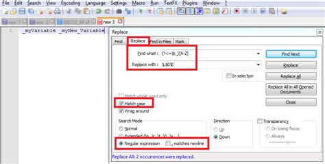 Regex Visual Studio Find And Replace Stack Overflow