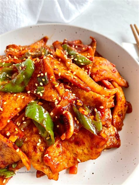 Korean Spicy Fish Cake Stir Fry Eomuk Bokkeum Artofit