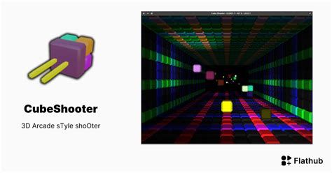 Asebded N Cubeshooter ɣef Linux Flathub