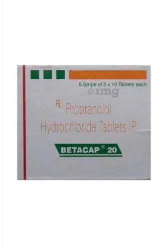 Propranolol 20 Mg At ₹ 200stripe In Faridabad Id 2852678588748