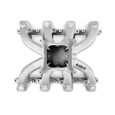 Mid Rise Single Plane Carb Style Cast 4150 Style Ls Intake Manifol