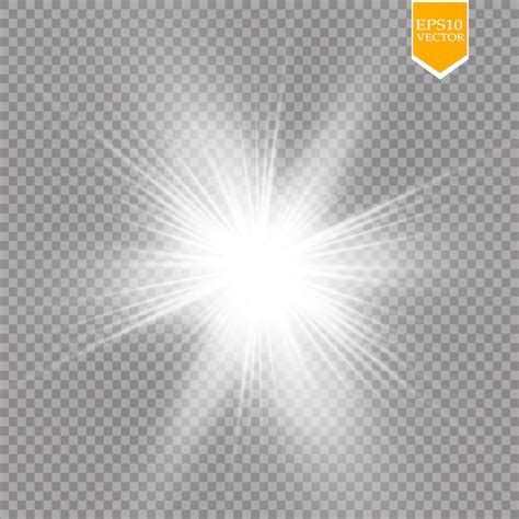 Premium Vector Glow Light Effect On Transparent Background