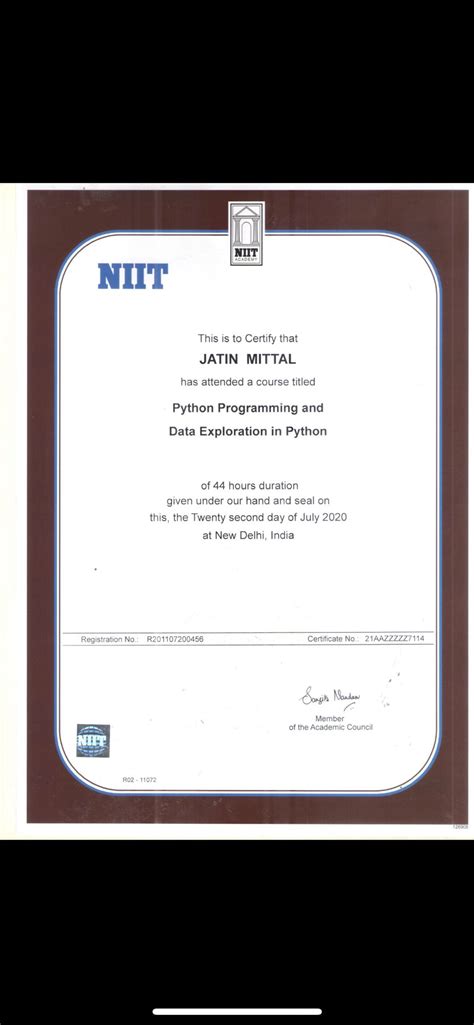 Jatin Mittal On Linkedin Niit Pythonprogramming