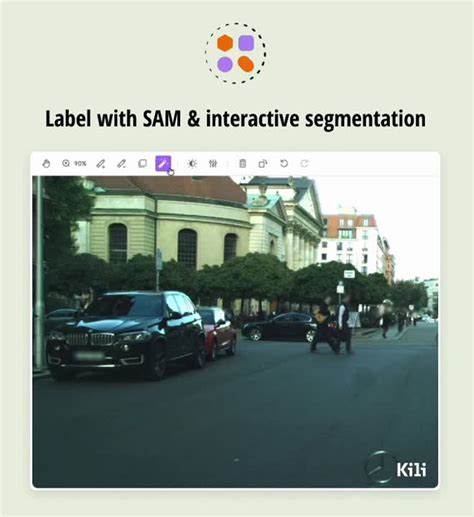 morgan deck on linkedin label with sam and interactive segmentation
