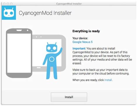 Guide To Install Cyanogenmod Rom Using The Mac Installer Techonick