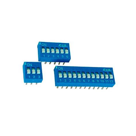 Interruptor Dip 3p Con Palanca Interruptores Pulsadores