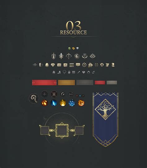 Mobile Mmorpg Ui Design Portfolio Behance