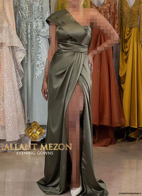 مدل لباس شب طلایی