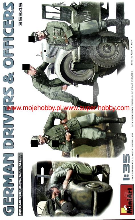 German Drivers And Officers Miniart 35345