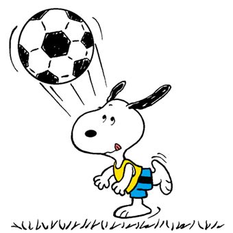 Snoopy On The Soccer Field Smaller Basteln Karakterdesign Kunst