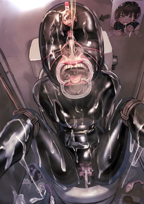 Rule 34 1girls Absurdres Bangs Black Hair Blindfold Bodysuit Breasts